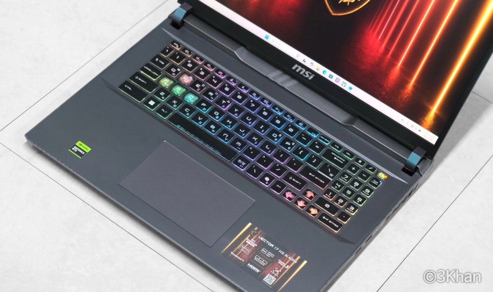 RTX5090 그래픽에 무려 64GB 램 기본 탑재 MSI 벡터 17 HX 리뷰 : 네이버 블로그