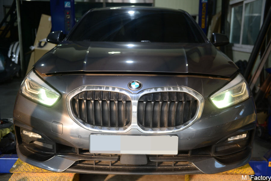 BMW F40 F44 1시리즈 주간주행등 DRL 황변 수리하였습니다. : 네이버 블로그
