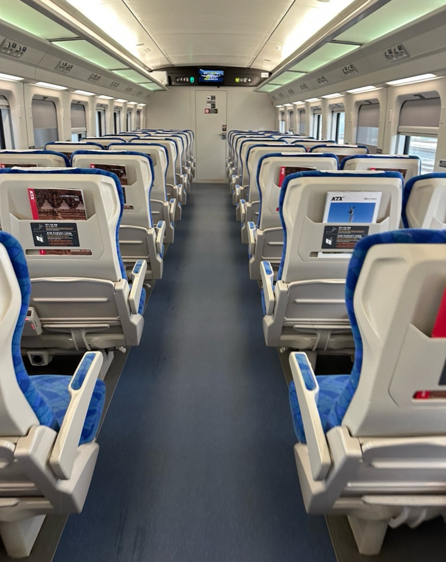 KTX이음 후기 부전출발 일반실 vs 강릉출발 우등실 리뷰 : 네이버 블로그