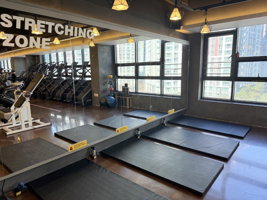 피트니스온 스트레칭존 매트 전면교체! : 네이버 블로그