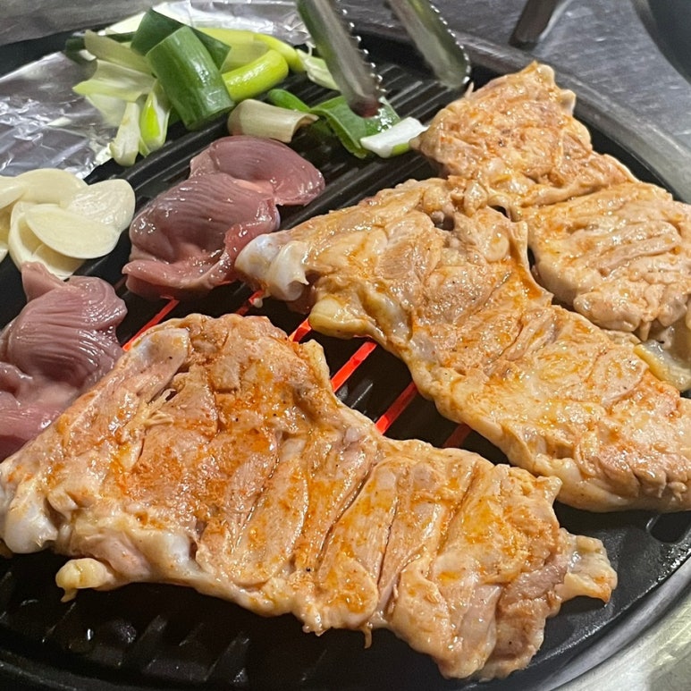 백운역 맛집 기찻길 닭숯불구이 노포 감성 닭소금구이 내돈내산 : 네이버 블로그