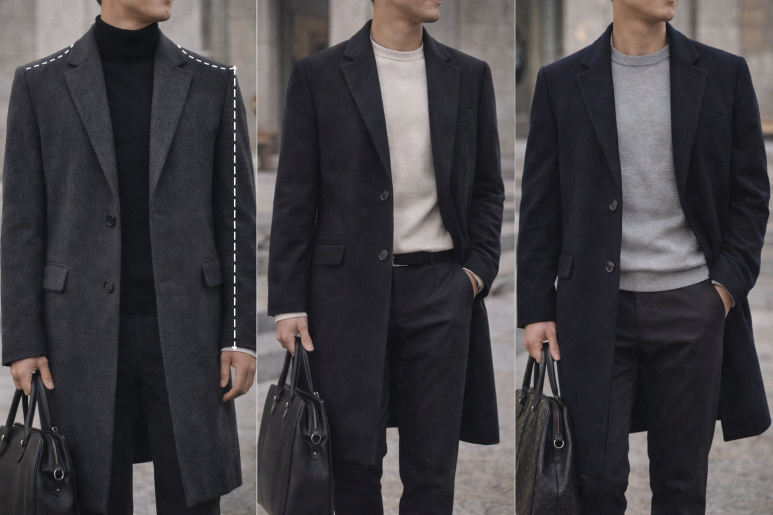 남자 겨울 코트 고르는 법, 핏·길이·색상 실패 줄이기 : 네이버 블로그