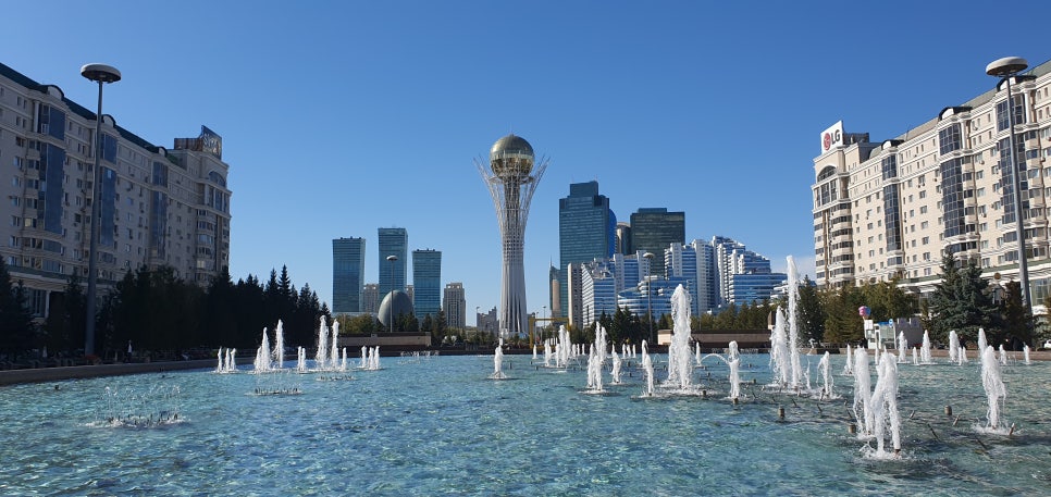 아스타나 바이트랙타워와 그 주변 : 네이버 블로그