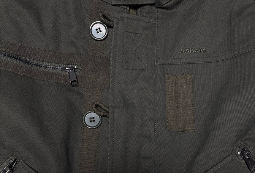 아캄 AAKAM Button Placket Cotton Ma-1 Jacket (Khaki) 1size 후기 : 네이버 블로그