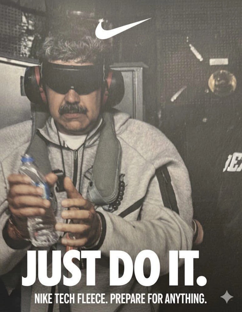 베네수엘라 대통령 마두로 생포 사진 나이키 추리닝 제품 정보 : 네이버 블로그