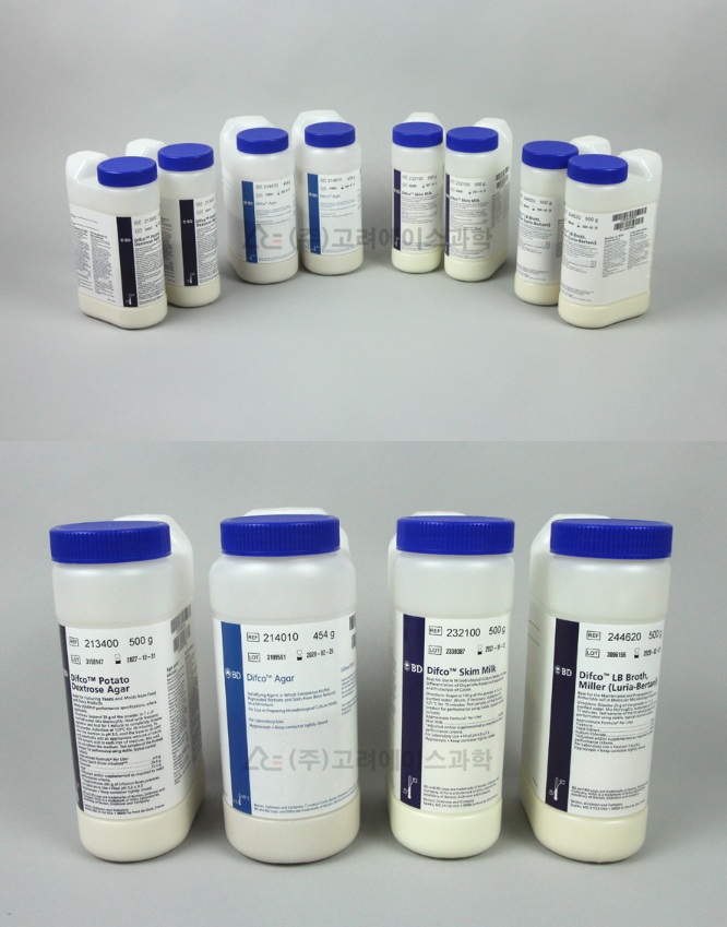 BD Difco제품 Difco 배지 시약 미생물 배지 EC Medium with Mug 500g 1/EA [DF.222200 ...