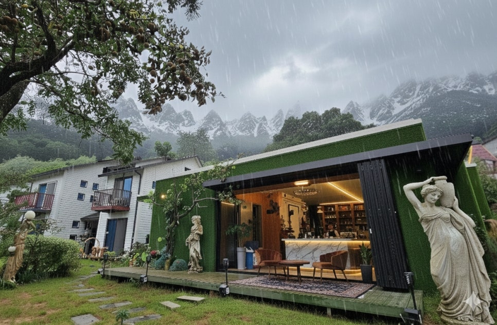 전라도 독채펜션 해맑은천상, 왜 한국의 삿뽀르라 불릴까요? : 네이버 블로그