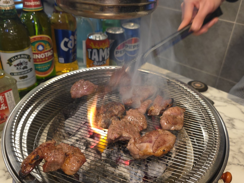 [평택 고덕] 고덕 양고기 맛집 중의 맛집! 생양고기의 신선함이 폭발하는 '욜로미미사' 정복기 : 네이버 블로그