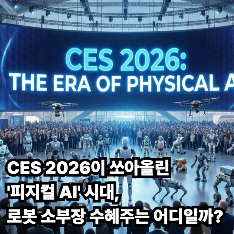 CES 2026이 쏘아올린 '피지컬 AI' 시대, 로봇 소부장 수혜주는 어디일까? : 네이버 블로그