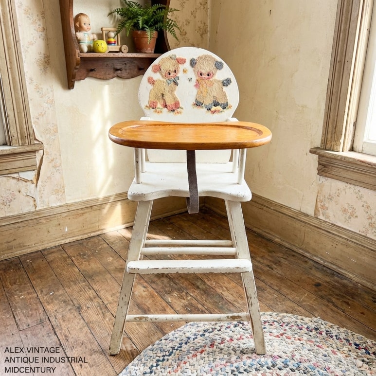 빈티지 베이비 하이체어 1950's Vintage Baby High Chair : 네이버 블로그