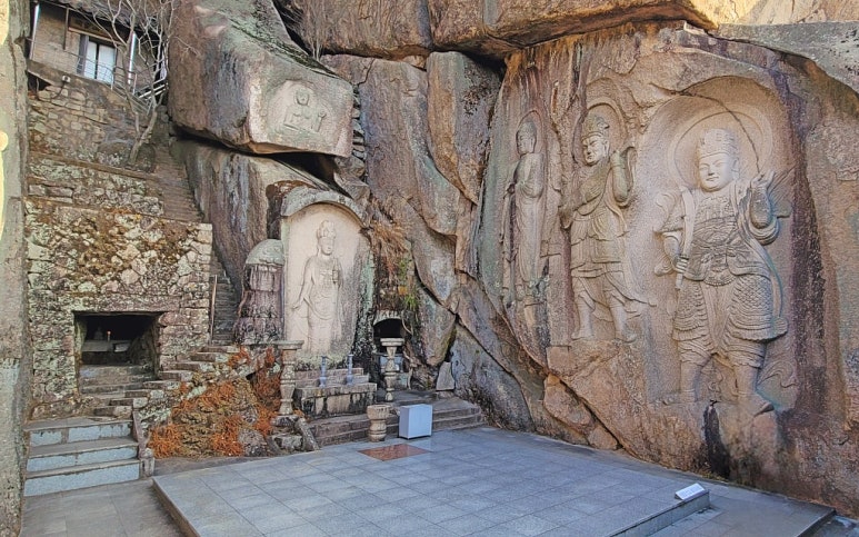 [부산] 암벽위에 조각들이 멋진 "병풍암석불사" : 네이버 블로그