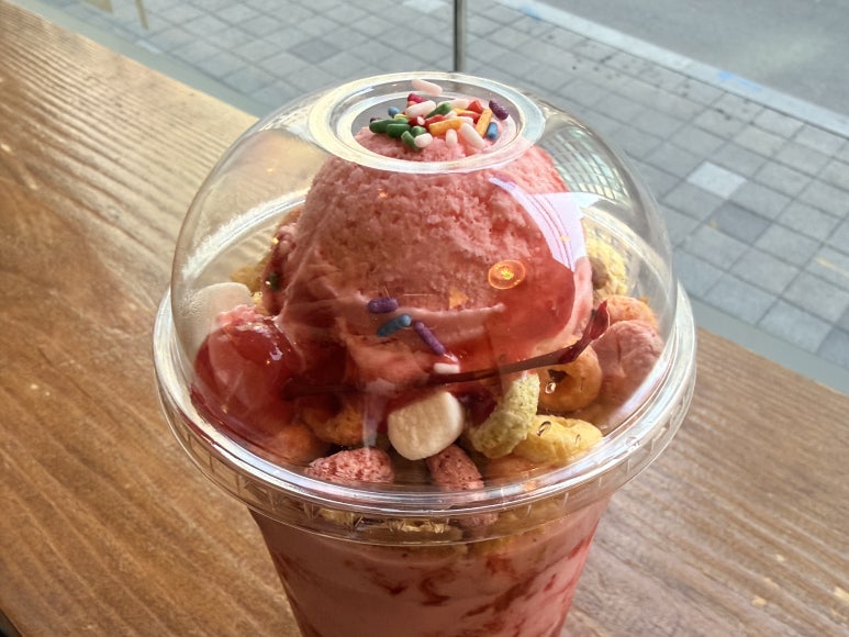 텐퍼센트커피 신메뉴 딥앤베리 파르페 가격 할인 내돈내산 후기 : 네이버 블로그