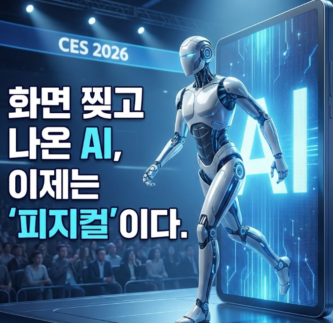 CES 2026 AI 보고 소름 돋은 썰 (피지컬 AI 시대 생존법) : 네이버 블로그