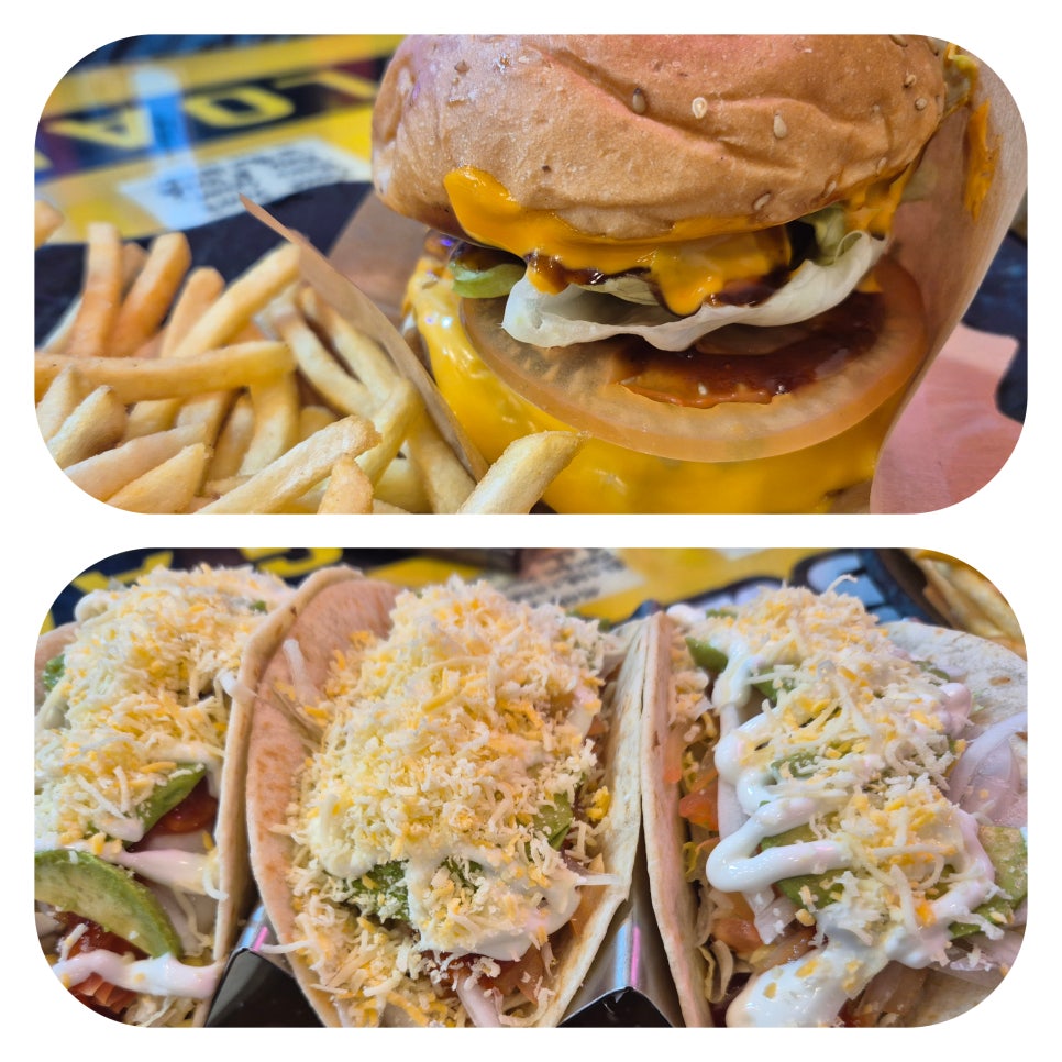 평택 미군기지 맛집 크레이지윙스앤버거 안정리 수제버거 타코 맛집 : 네이버 블로그