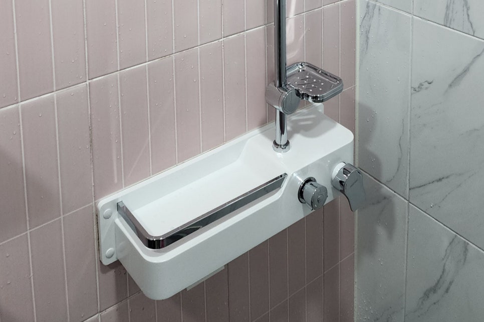 김해 선반형 해바라기 샤워기 누수 교체 설치 : 네이버 블로그