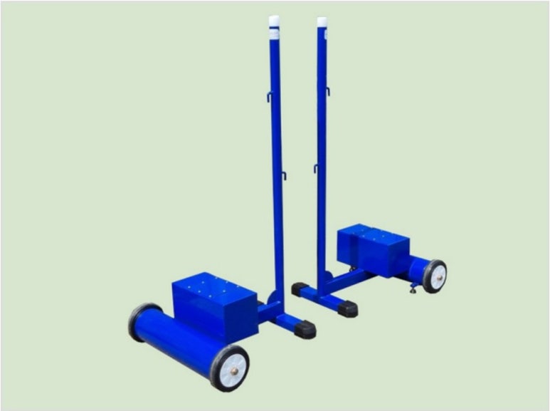 태양스포츠 1311-1모델 이동식배드민턴지주 2코트용 : 네이버 블로그