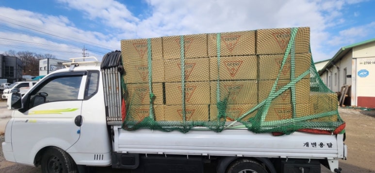 오늘의 배송-박스를 이패동에서 간매리로 배송 했다. : 네이버 블로그