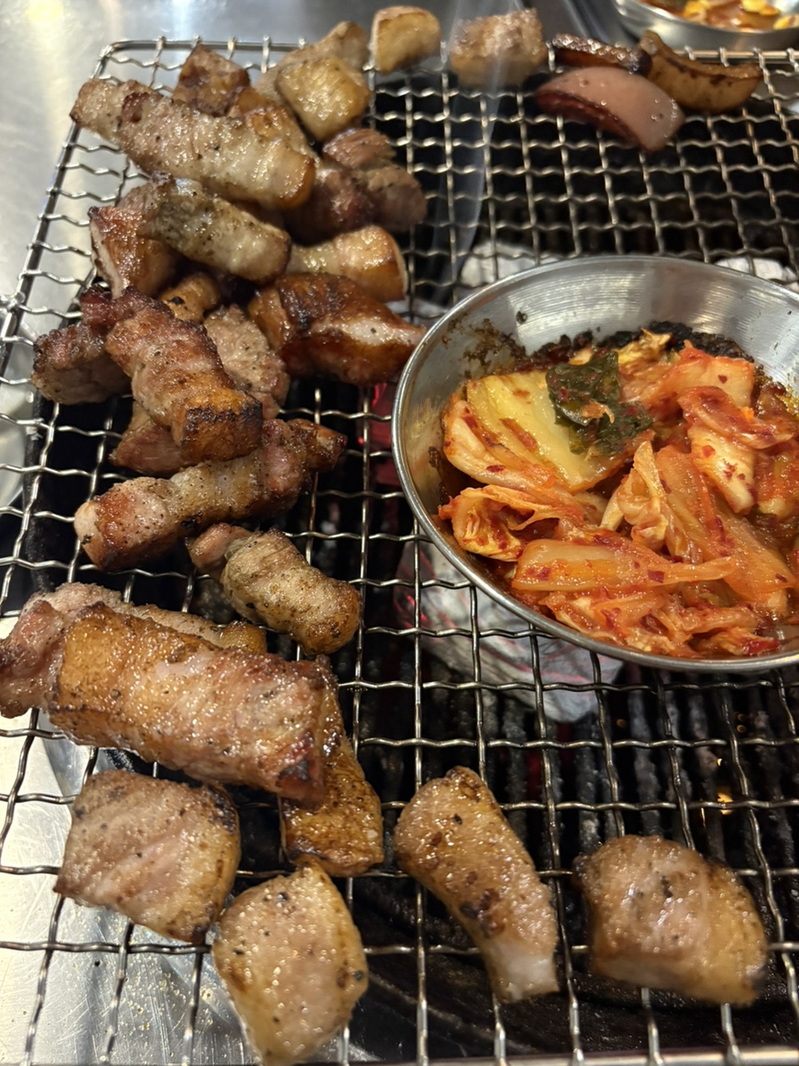 대구 현풍 맛집 직접 구워주시는 고기집 뽑기 이벤트 행사까지/박대박왕소금구이 : 네이버 블로그
