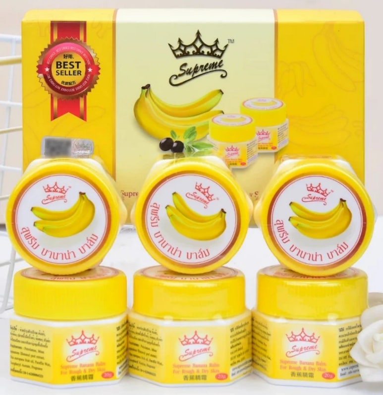 [말레이시아 구매대행] SUPREME BANANA 수프림 바나나 밤 아로마 테라피 마사지 겔 밤 20g x 6개 : 네이버 블로그