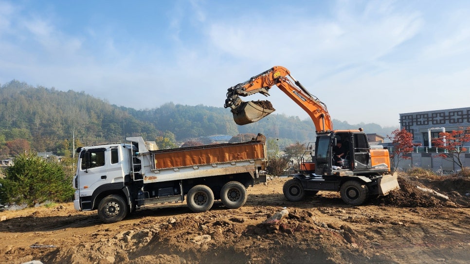 금산 포스건설중기 포크레인 트럭 중장비 최대보유 : 네이버 블로그