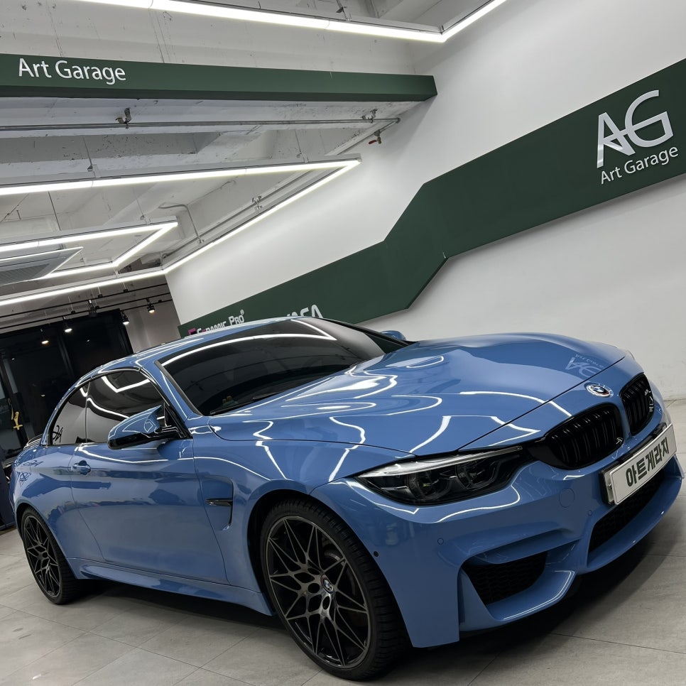 새 차보다 관리 잘 된 중고차, BMWM4 전체PPF : 네이버 블로그