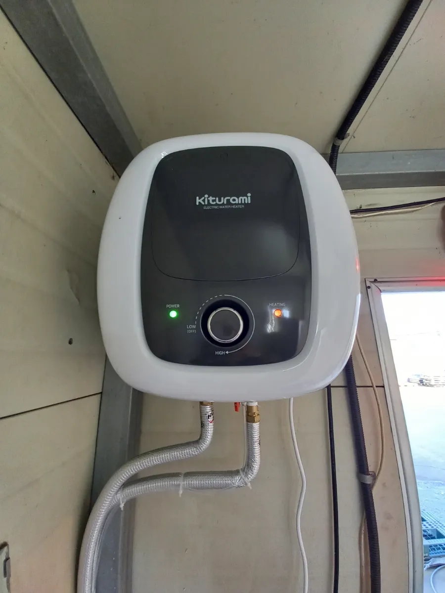 김해 전기 온수기 신규 30리터 설치. : 네이버 블로그