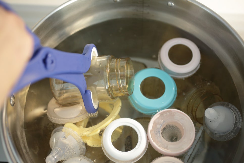 젖병 열탕소독 방법 시간 냄비 사용법 정리 : 네이버 블로그