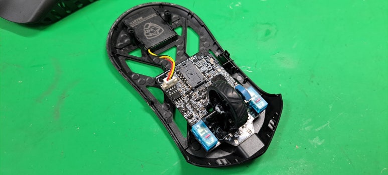 [beast x max 비스트엑스맥스 마우스수리] 클릭불량으로 최고급 금도금스위치 양쪽교체 : 네이버 블로그