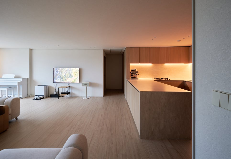 행정타운 늘푸른오스카빌 34평 인테리어｜ㄷ자 주방으로 달라진 집 : 네이버 블로그