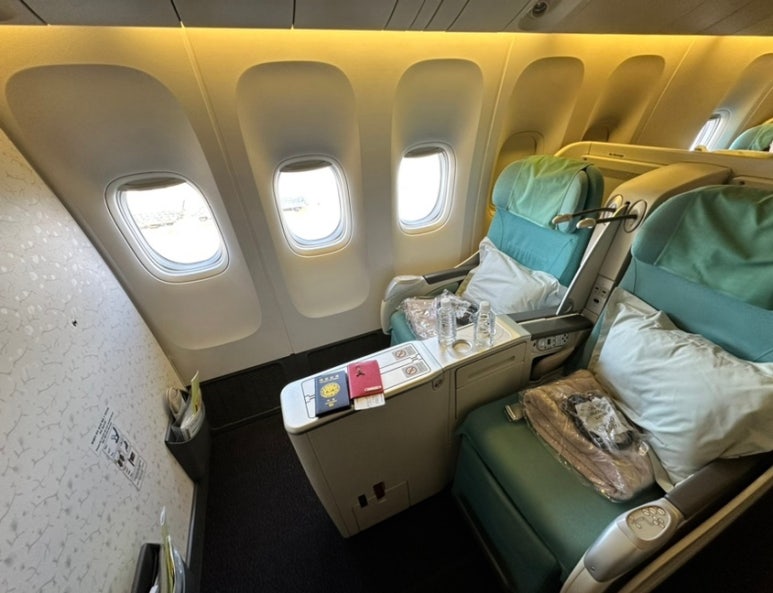 대한항공 비즈니스석 인천 - 프라하 KE969 (기내식, 라면, 와인 등 사육코스 ️) : 네이버 블로그