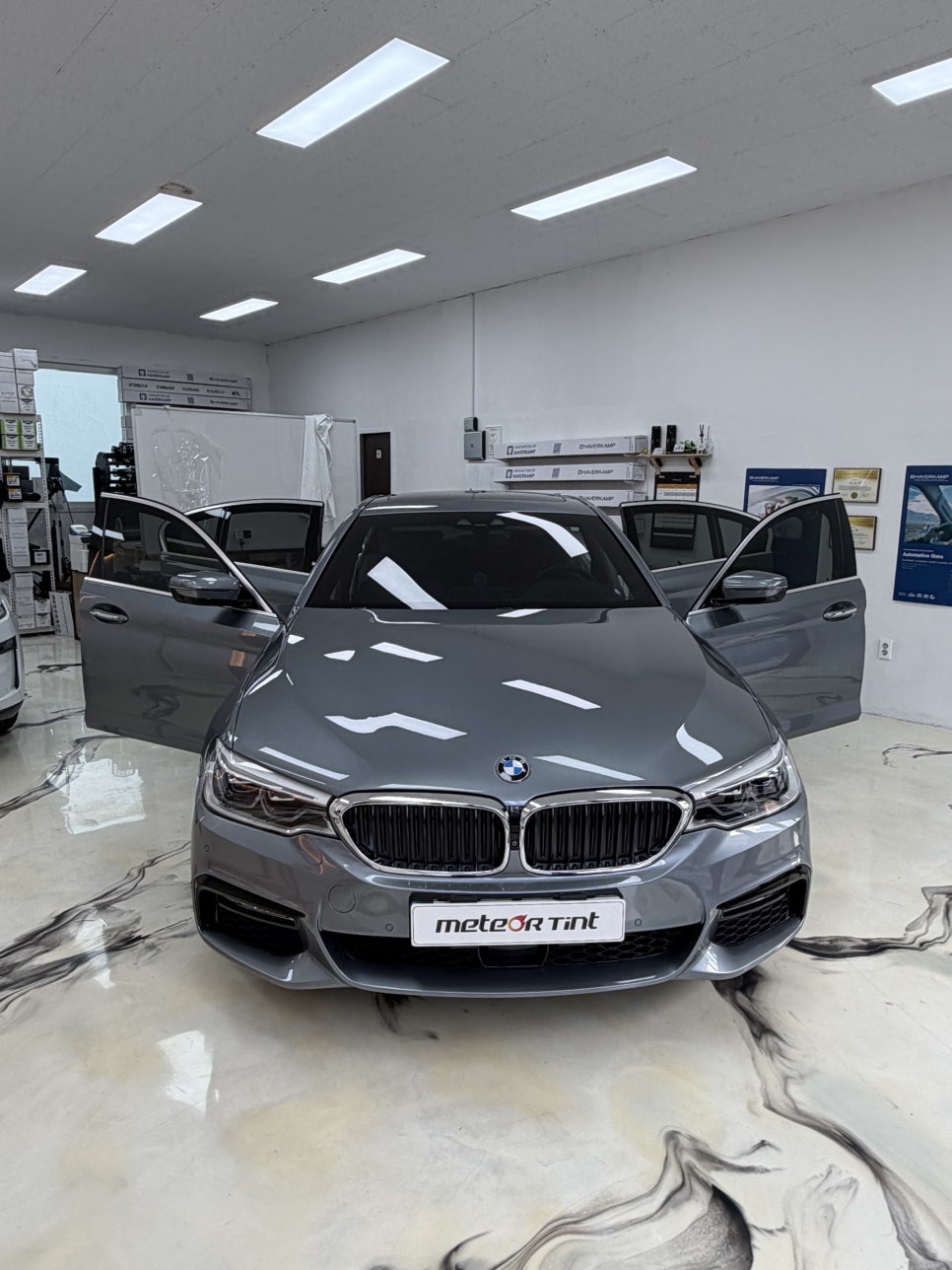 대전 썬팅 재시공 BMW 5시리즈 하버캠프 세라믹본드 40% 20% : 네이버 블로그