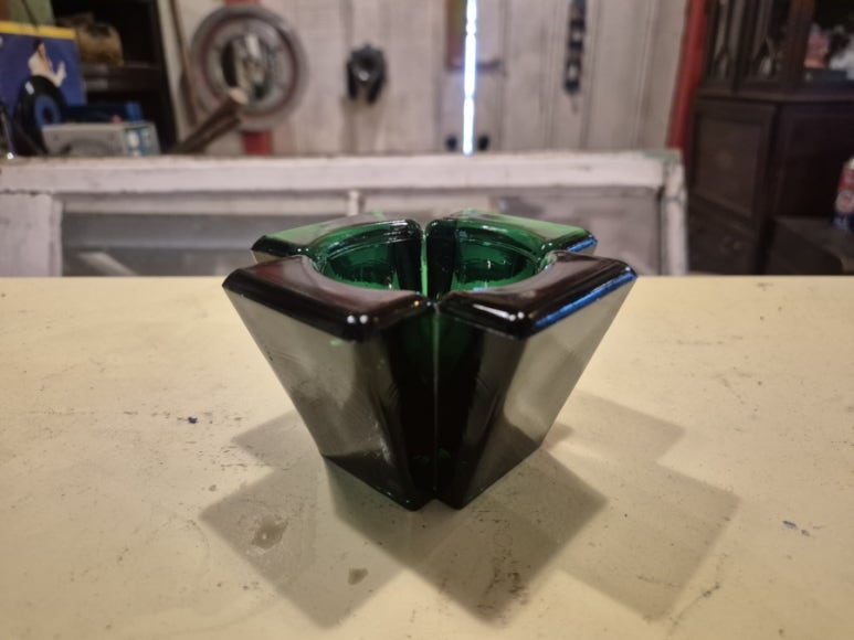 빈티지 영국 에메랄드 글라스 캔들 : 네이버 블로그