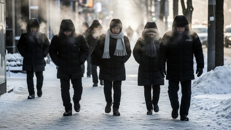 🚨**영하 12도 최강 한파! 내일 출근길 '빙판길 지옥' 피하는 기적의 꿀팁 (feat. 운전/도보)**🚨 : 네이버 블로그