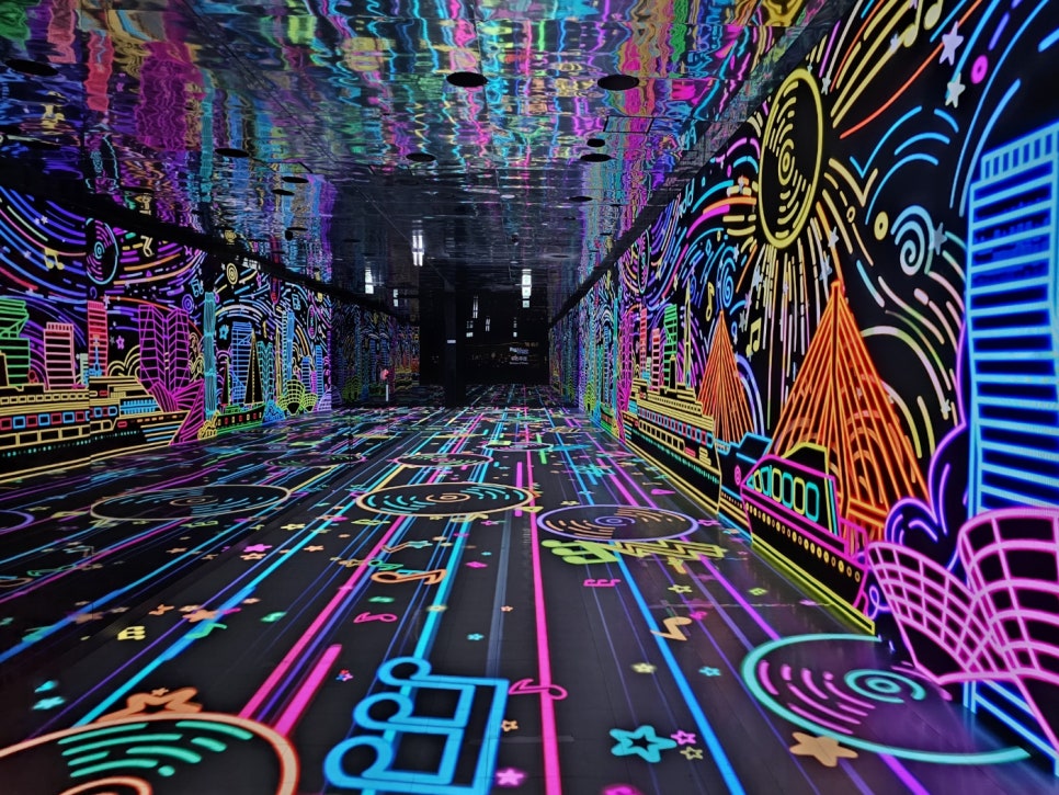 인천 G타워 IFEZ 홍보관 미디어아트 : 네이버 블로그