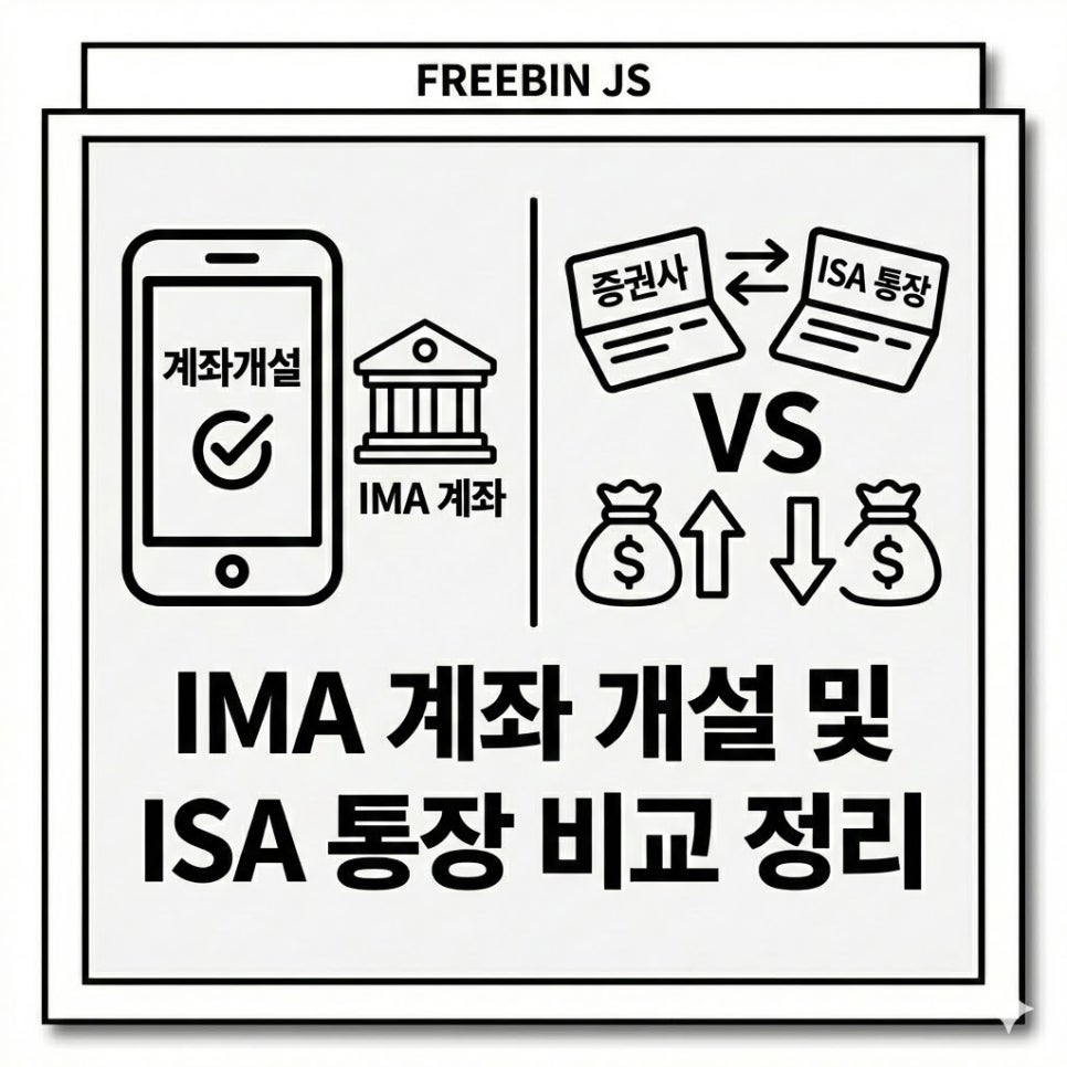 IMA 계좌 개설하는 법, 증권사 및 ISA 통장 비교 정리 : 네이버 블로그