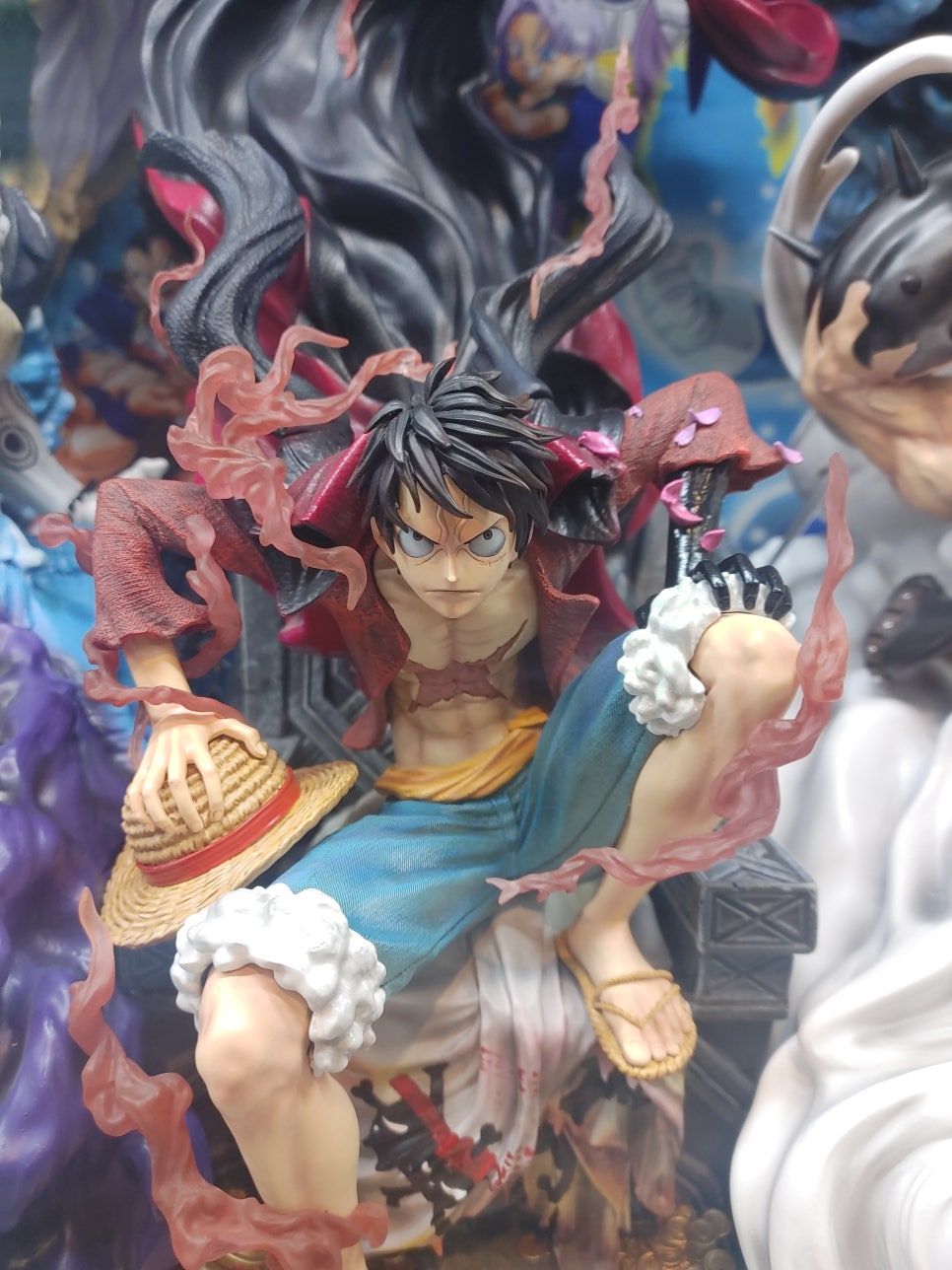 라스트슬립 루피 왕좌 리뷰 LAST SLEEP STUDIO LUFFY THRONE UNBOXING 원피스레진피규어 : 네이버 블로그