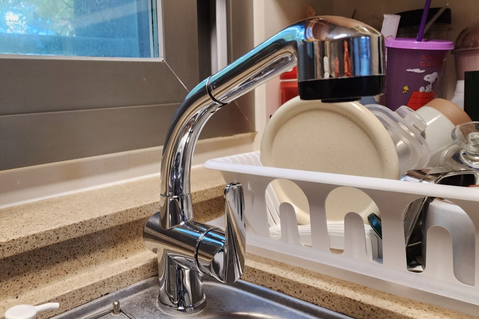 진해 푸르지오 씽크대 수전 교체 수리 설치 : 네이버 블로그