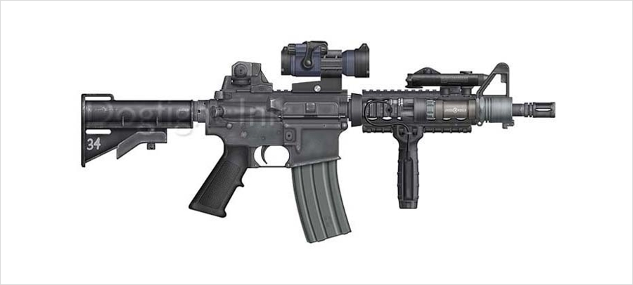 M4A1 CQBR & Mk.18 Mod.0 : 네이버 블로그